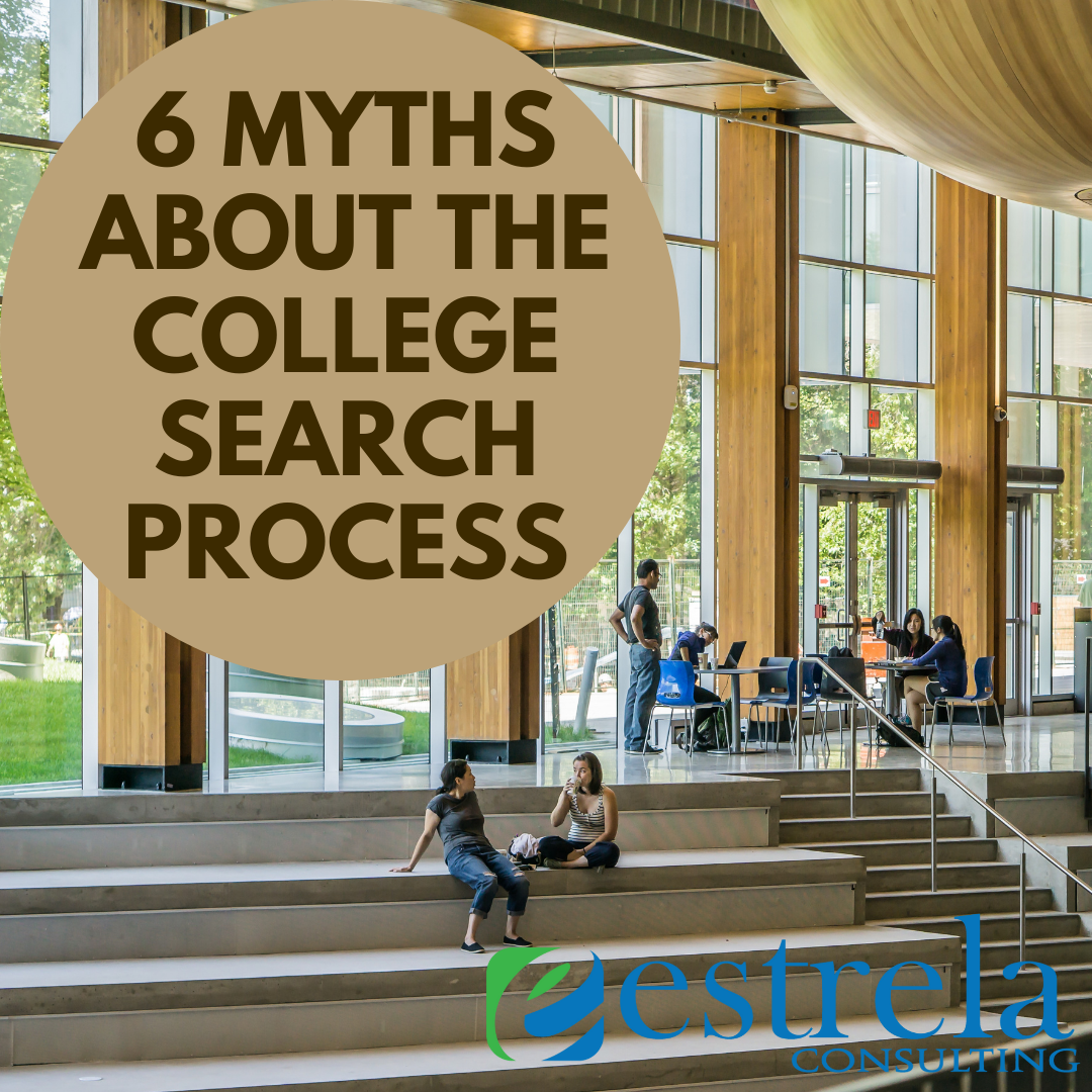 6 Myths About the College Search Process