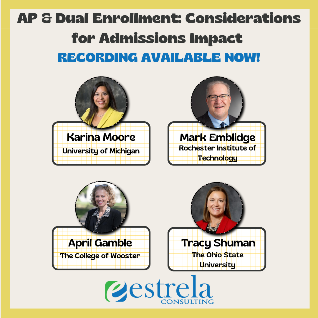 AP and Dual Enrollment: Considerations for Admissions Impact