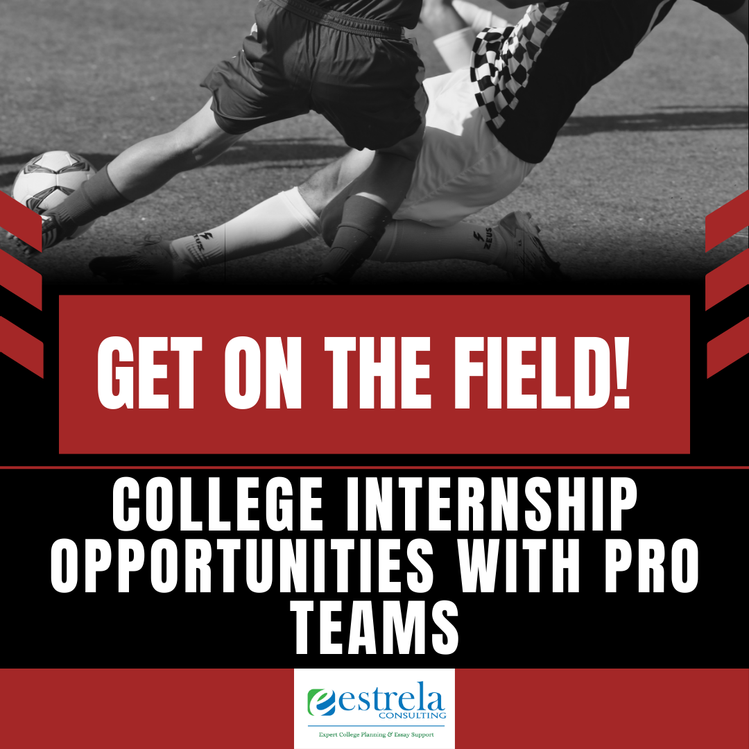 Get On the Field! College Internship Opportunities with Pro Teams